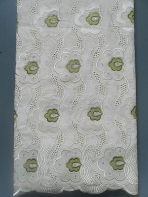 Colored Embroidered Korean Lace Fabric With Knitted Technics For Party Dress