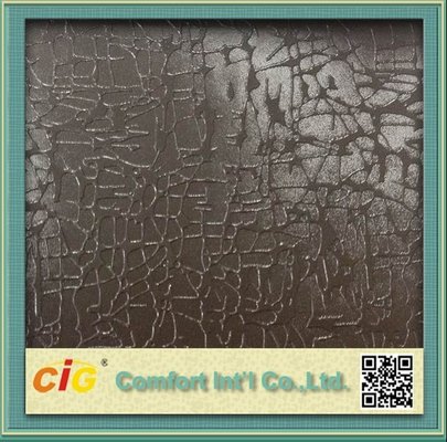 Dirty Resistance 1.0mm PVC Artificial Leather / Faux Leather Upholstery Fabric for Car Seat