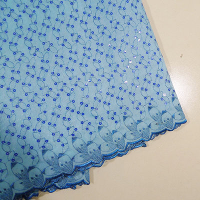 African Embroidery Net Lace Fabric