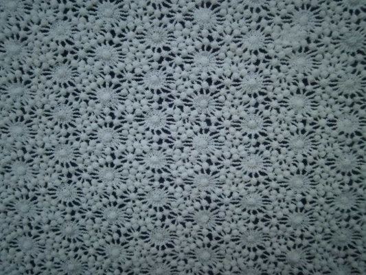 flower water soluble African lace fabric (Item No. HF-C1243#)
