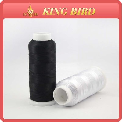 Cross Stitch rayon Filament Machine Embroidery Threads White