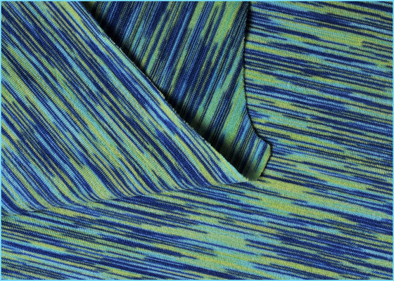 4 Way Stretch Imitation Cotton Yarn Dyed Supplex Lycra Fabric / Solid Polyeser Spandex Material