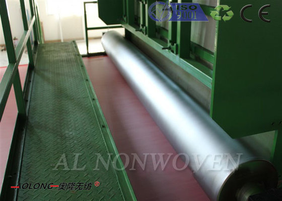 PP Spunbond Non Woven Fabric Making Machine with Cross / Line Embossing Pattern
