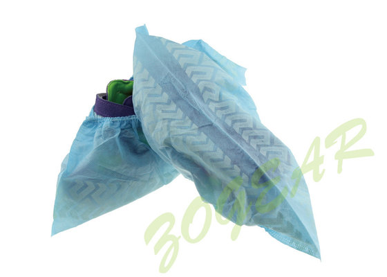 Non Woven Polypropylene Shoe Cover , Disposable Surgical Shoe Covers