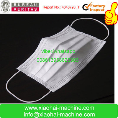 Disposable Non - woven Fabric Face Mask Making Machine High Speed 200pcs/minute