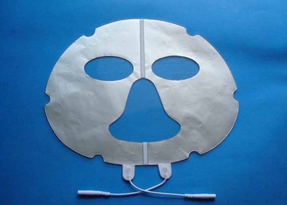 Non-woven Medical Face Electrode For Facial Massager With Conductive Carbon Gel, Facial Electrode