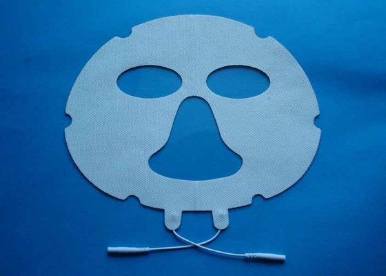Non-woven Medical Face Electrode For Facial Massager With Conductive Carbon Gel, Facial Electrode