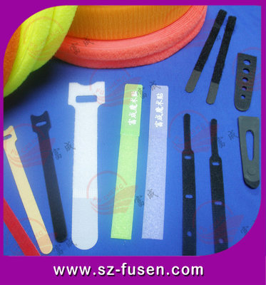 Double Sided Velcro Fabric Hook And Loop Fastener For Furniture / Packing