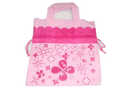 Customized Non Woven Reusable Bags For Shopping With Handle