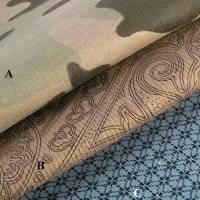 Printed Cotton Corduroy Fabric