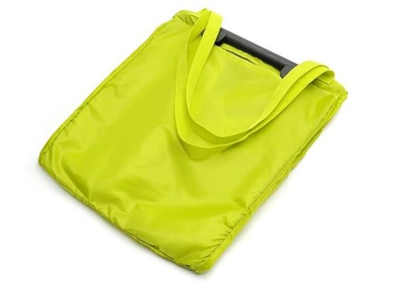 68L Ultra big capacity 420D nylon fabric portable shopping bag with bearing handle recyclable