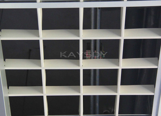 Interior Decoration 10mm Aluminum Ceiling Grid Construction Material With Powder Spraying