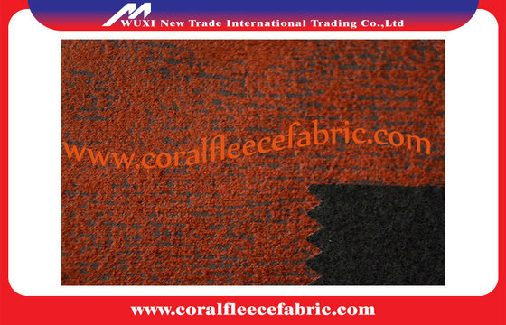Sofa Cover / Auto Seat Cover Fabric Woven Faux Suede Fabric with 100% Polyester