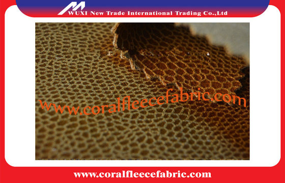 Bonded Woven Polyester  	Faux Suede Fabric for Shoes , Microfiber Suede Fabric