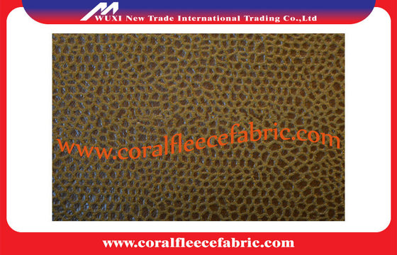 Bonded Woven Polyester  	Faux Suede Fabric for Shoes , Microfiber Suede Fabric