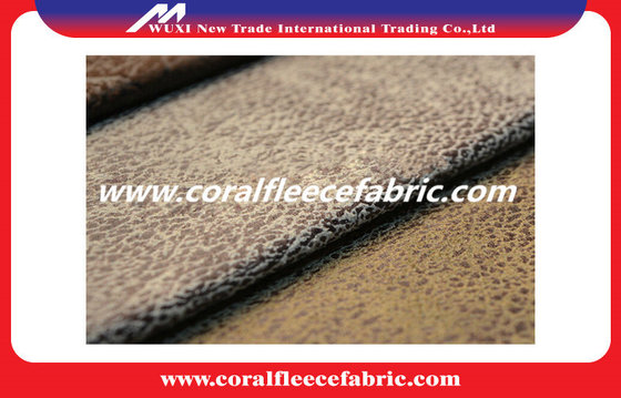 Colorful Polyester Faux Suede Fabric for Chair Cover and Home Textile 150 - 180gsm