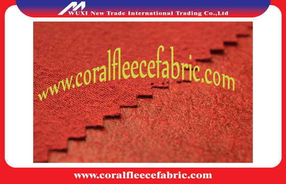 Hot Stamping Artificial Suede Fabric / Synthetic Suede Fabric for Car Upholstery
