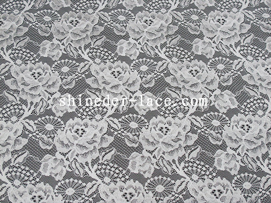 150cm width nylon lace fabric floral/special leaf pattern for women's garment SYD-0170