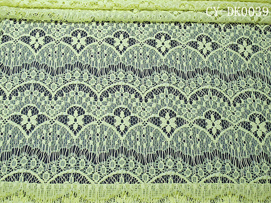 New arrival nylon hollow scalloped fabric lace dress garment accessory(CY-DK0039)