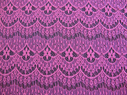 New arrival nylon hollow scalloped fabric lace dress garment accessory(CY-DK0039)