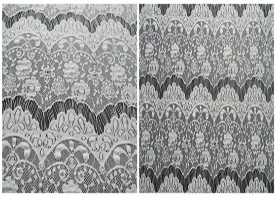 Jacquard Nylon Lace Fabric , 100% Nylon / 145cm Width CY-DN0002