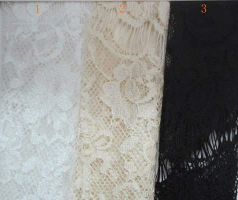 Jacquard Nylon Lace Fabric , 100% Nylon / 145cm Width CY-DN0002