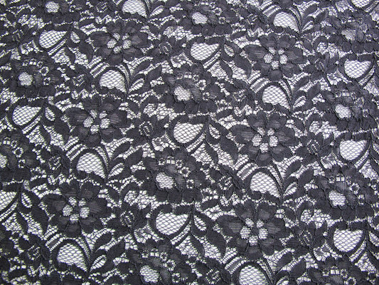 Guipure Corded Lace Fabric , Shrink-Resistant Polyester Nylon Fabric CY-LW0633