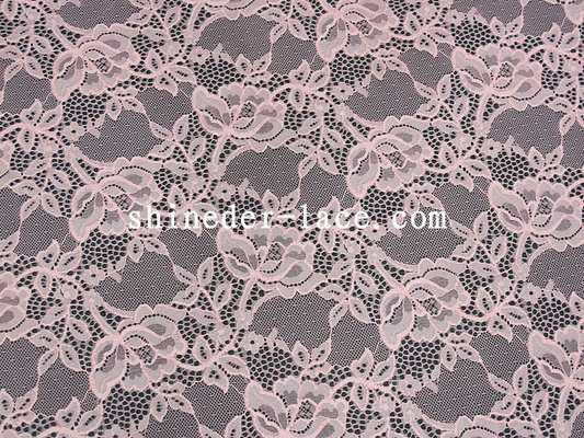 Mesh Flower Stretch Lace Fabric Nylon Spandex Materail Fashion Design SYD-0178