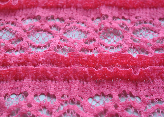 Crocheted Stretch Lace Fabric