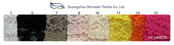 Crocheted Stretch Lace Fabric