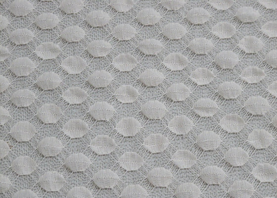 White Stretch Lace Fabric 
