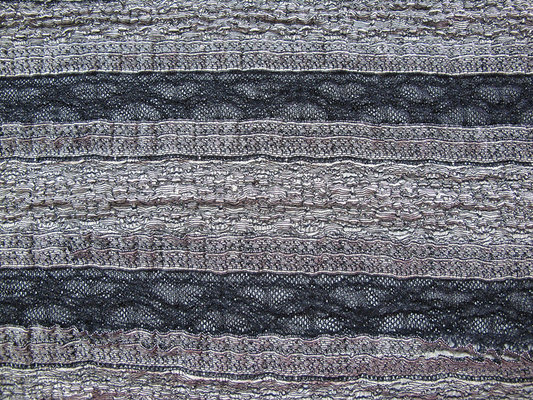 Multilayer Bridal Stretch Lace Trim Fabric Eco Friendly 50’’- 52’’ CY-LW0182