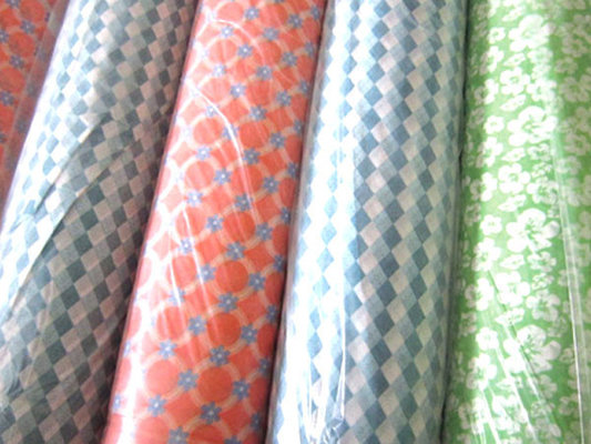 Custom Printed Non Woven Fabric with 100% Polypropylene , Eco-Friendly