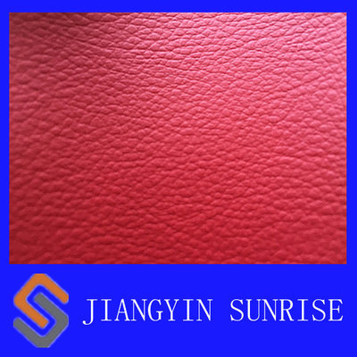 Softness Polyester Faux Leather Fabric Synthetic PU Leather for Shoes