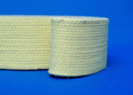 300 Degree Nomex Belts Industrial Felt Fabric , Needle Punched Aramid Felt belt , 10mm thickness