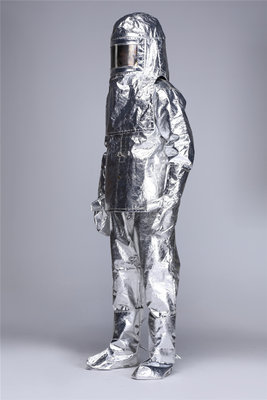 Fire Retardant Heat Insulation Light Fire Entry Suits / Fire fighting Suit Aluminized