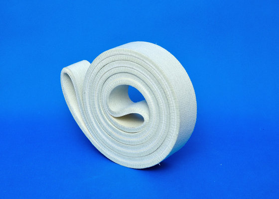 200Degree White Polyester Needle Felt Industrial Felt Fabric Roller Tube for Aluminum Extrusion, 10mm thickness