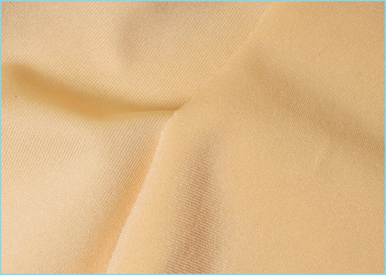 Apricot 100D Stretch Elastic Polyester Spandex Fabric / 4 Way Stretch Fabric 1.7m*180gsm