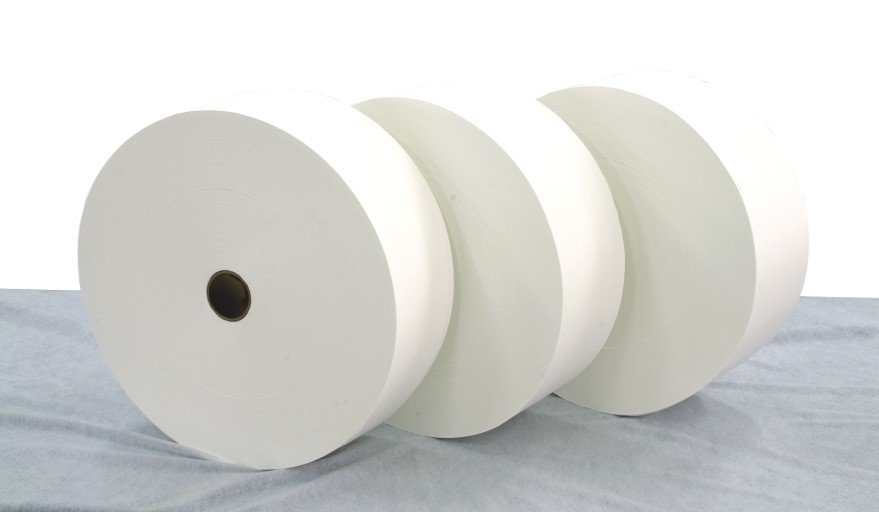 cross-lapping spunlace nonwoven fabric for medical gauze