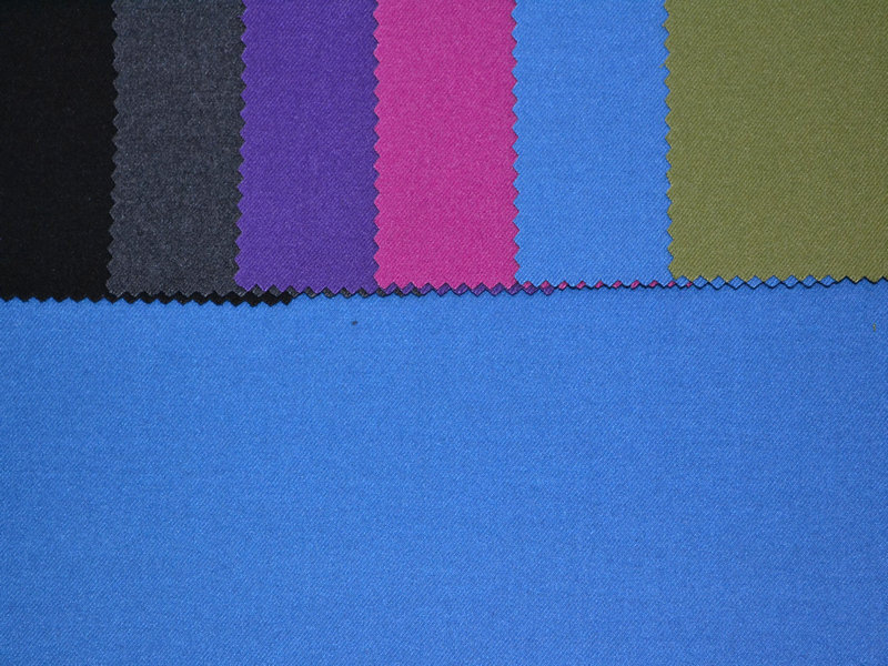 Blue TR Suiting Fabric 70% Polyester 28% Rayon 2% Spandex xyg1448