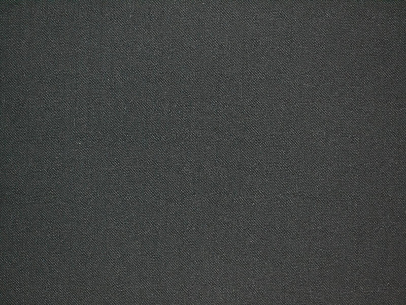 OEM Black Polyester Rayon Blend Fabric For Suit , Garment , Pants