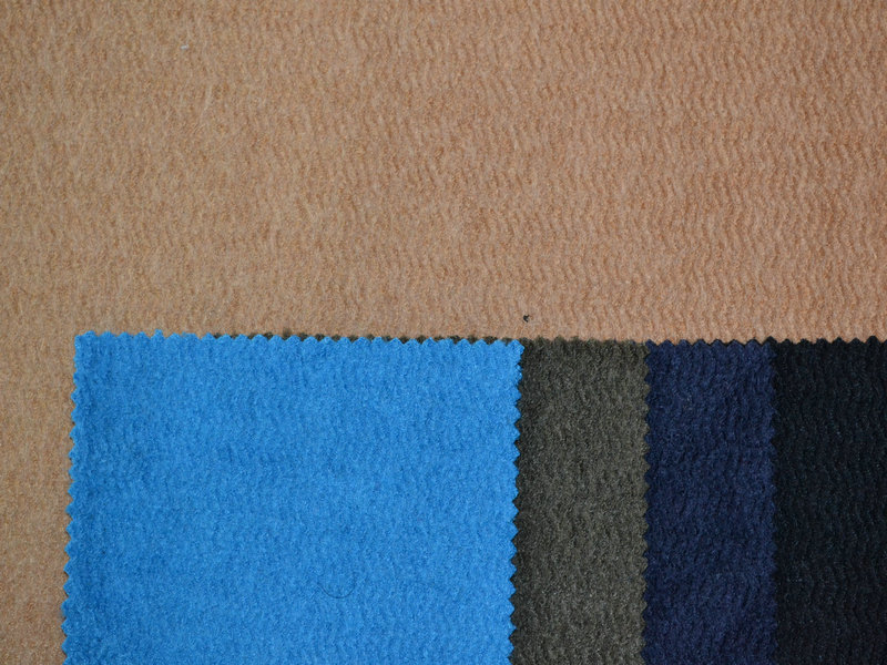 148cm Garment Wool Polyester Fabric , Shrink Resistant Fabric dm002