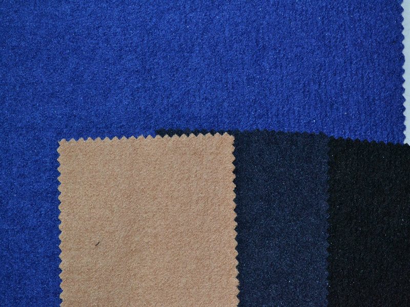 148 cm Winter Coat Wool Blend Fabric , 22% Wool 12% Silver Silk 66% Polyester dm003