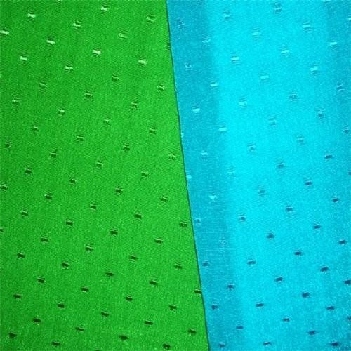 Poly rayon mini jacquard fabric, TR  solid fabric