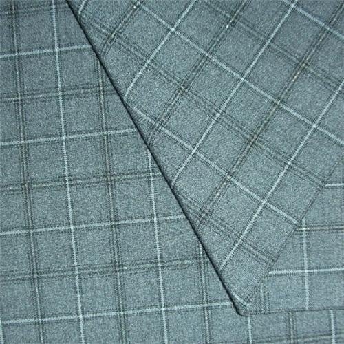 Poly rayon 2way stretch plaid fabric, TR stretch plaid solid fabric , stretch twill fabric