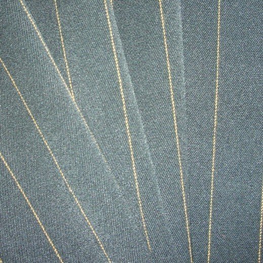 T/R/SP two way stretch twill stripe fabric
