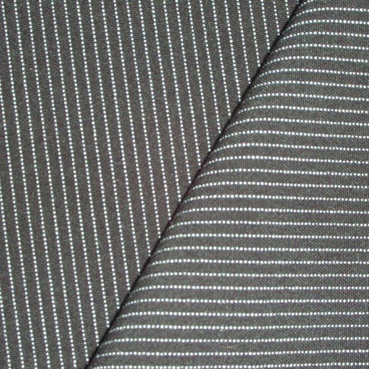 TR two way stretch plain stripe solid Dyed Woven Fabric for women apparels