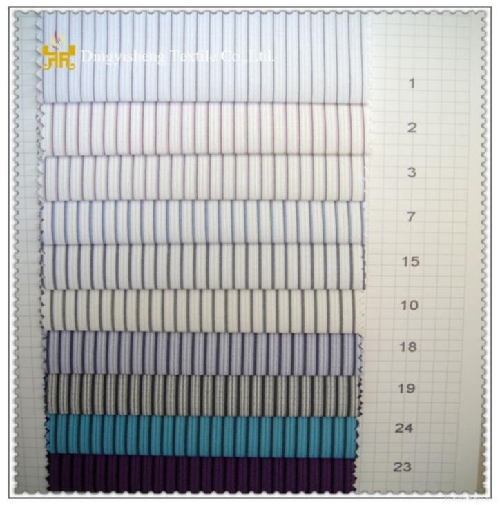 Stripe Tr Shirting Fabric For Men