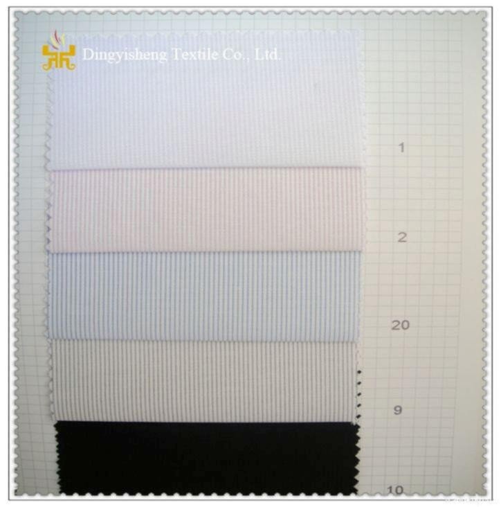 Stripe Cvc Men's Shirting Fabric