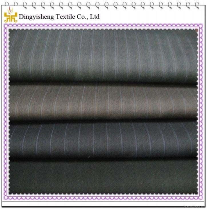 Stripe Tr Fabric For Men's Suit